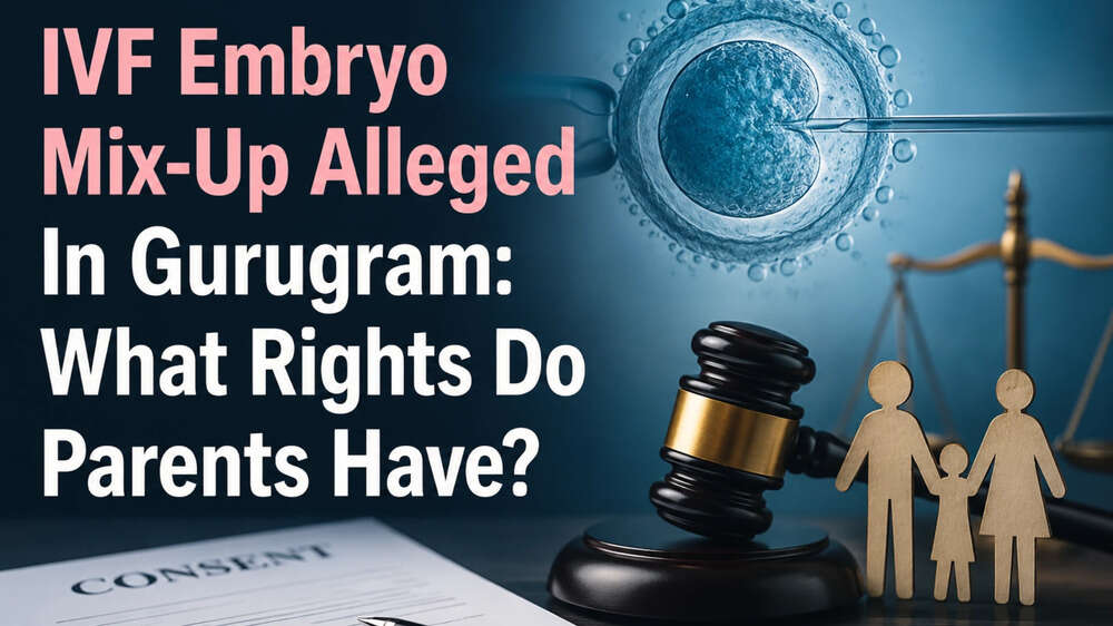 IVF Embryo Mix-Up Alleged In Gurugram: What Rights Do Parents Have?